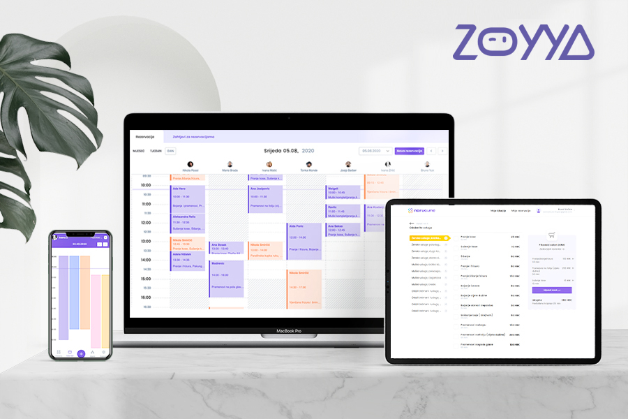 Zoyya pricing | All the tools for appointment booking and salon management
